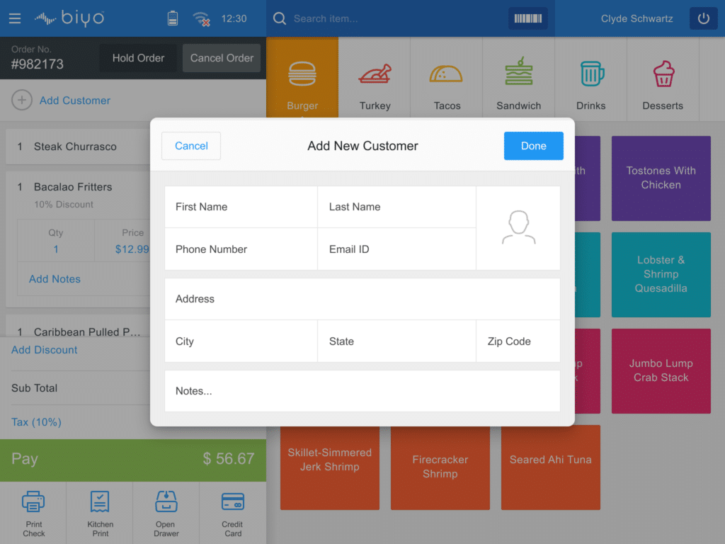 Customer Management - Biyo POS