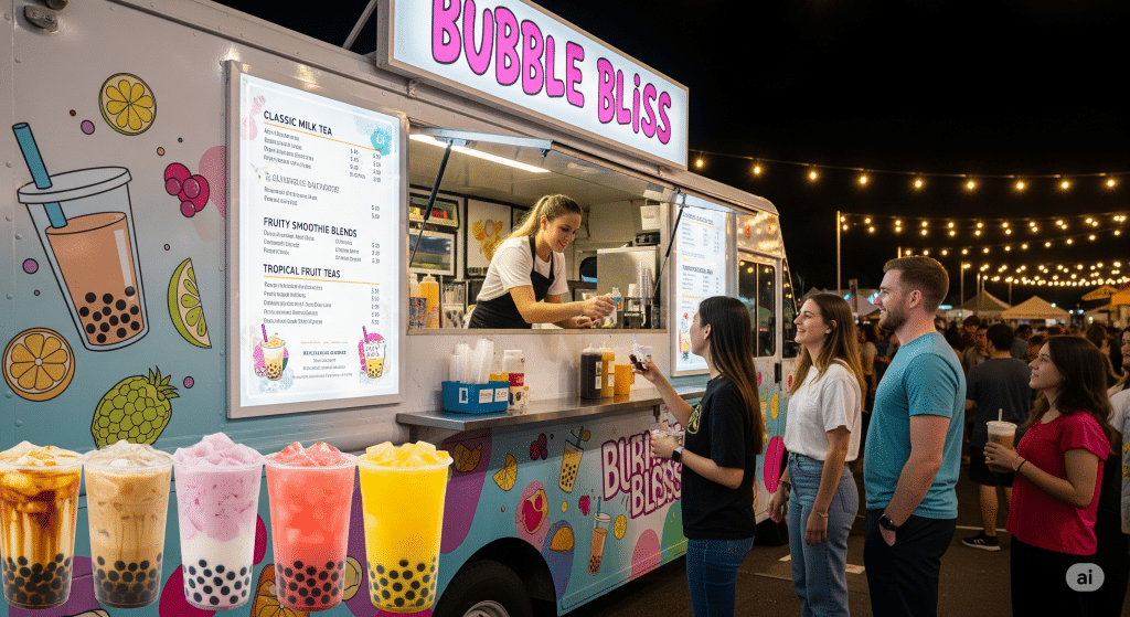 Mobile Boba Truck: The Future of Bubble Tea on Wheels - Biyo POS