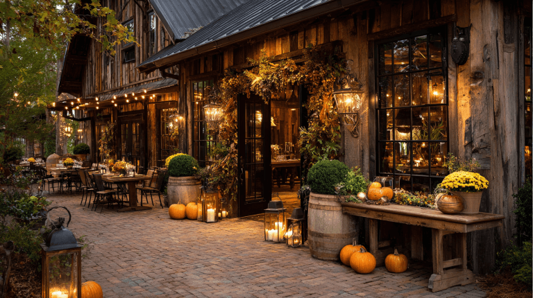 Seasonal Restaurant Entrance Decoration Ideas for Fall - Biyo POS