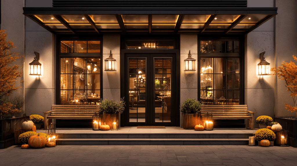 Modern Restaurant Entrance Lighting Design Inspiration You’ll Love ...