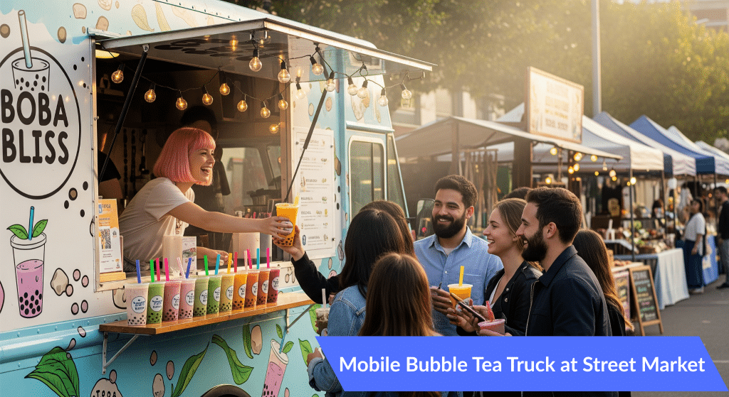 How to Start a Mobile Bubble Tea Truck and Succeed Fast - Biyo POS