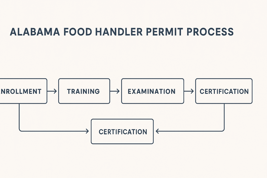 Easy Steps to Food Handler Permit Alabama - Biyo POS